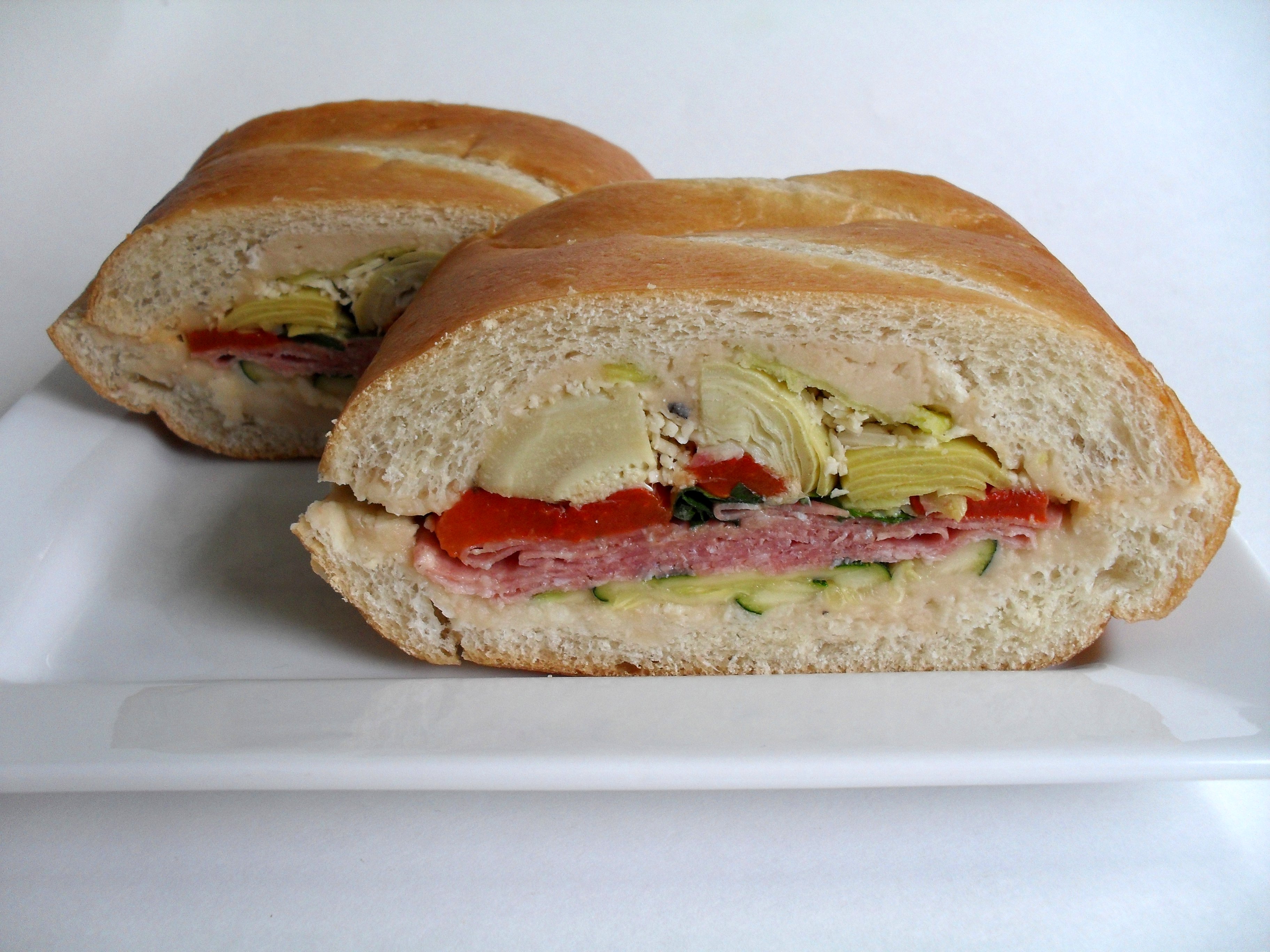 Antipasti Sandwich | Veronica's Cornucopia