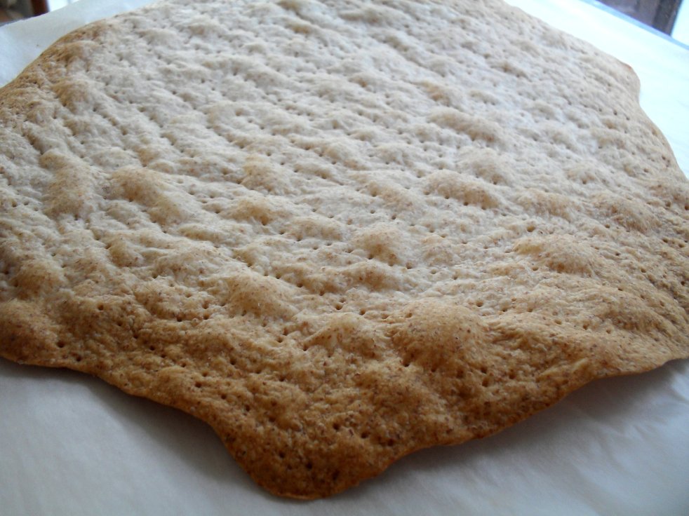 Unleavened Bread for Communion (Wheat Crackers) | Veronica's Cornucopia