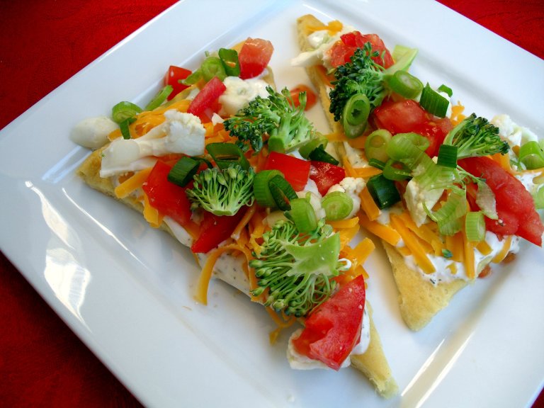 Vegetable Pizza | Veronica's Cornucopia